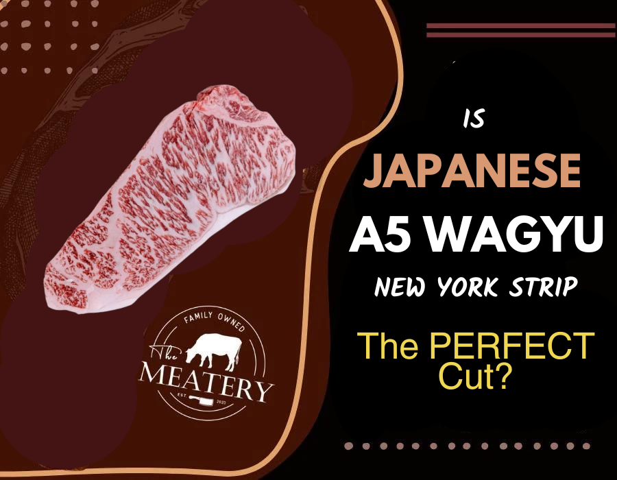 Is the Japanese A5 Wagyu New York Strip the PERFECT Cut? | The Meatery