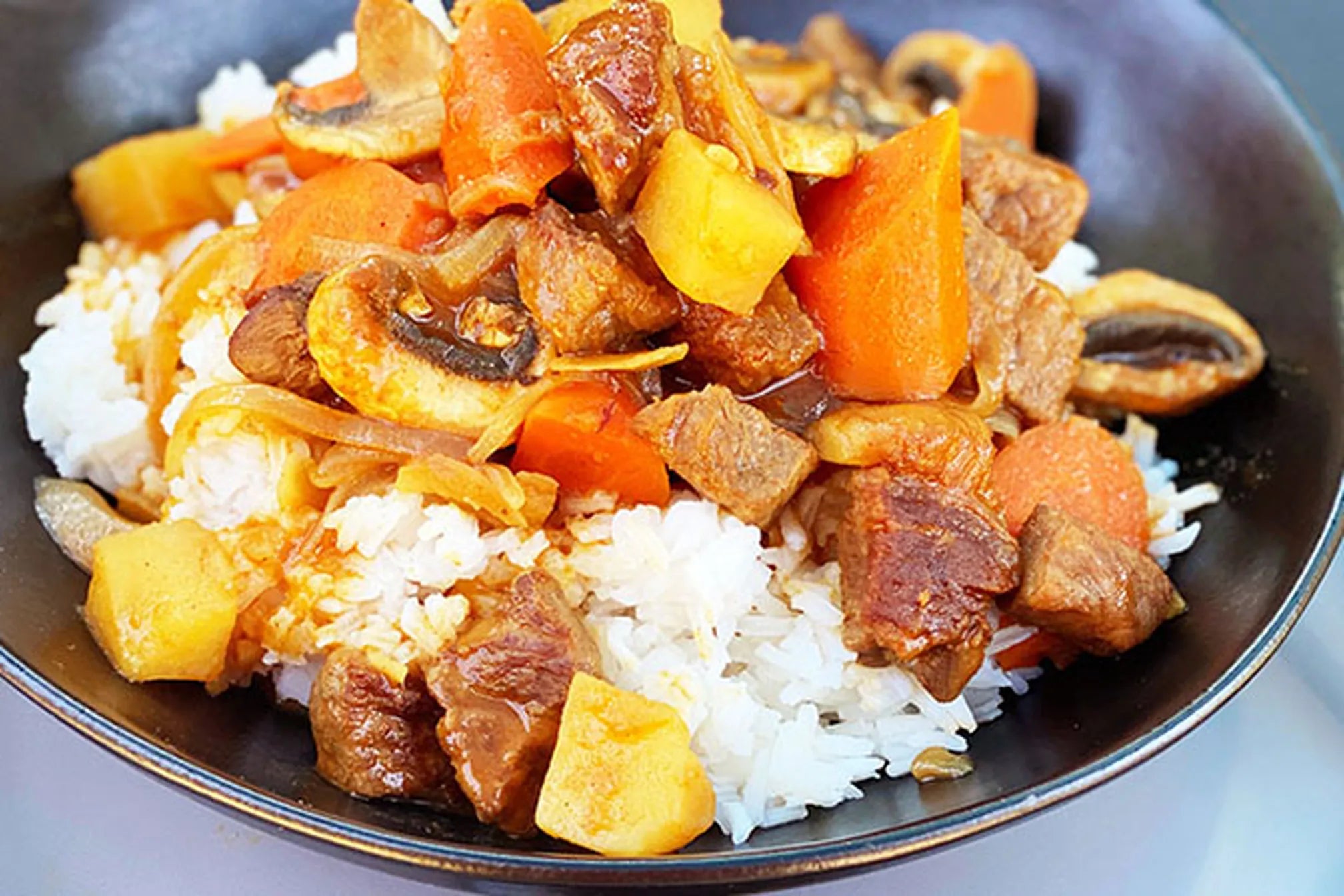 Wagyu Beef Curry with Rice Recipe | The Meatery