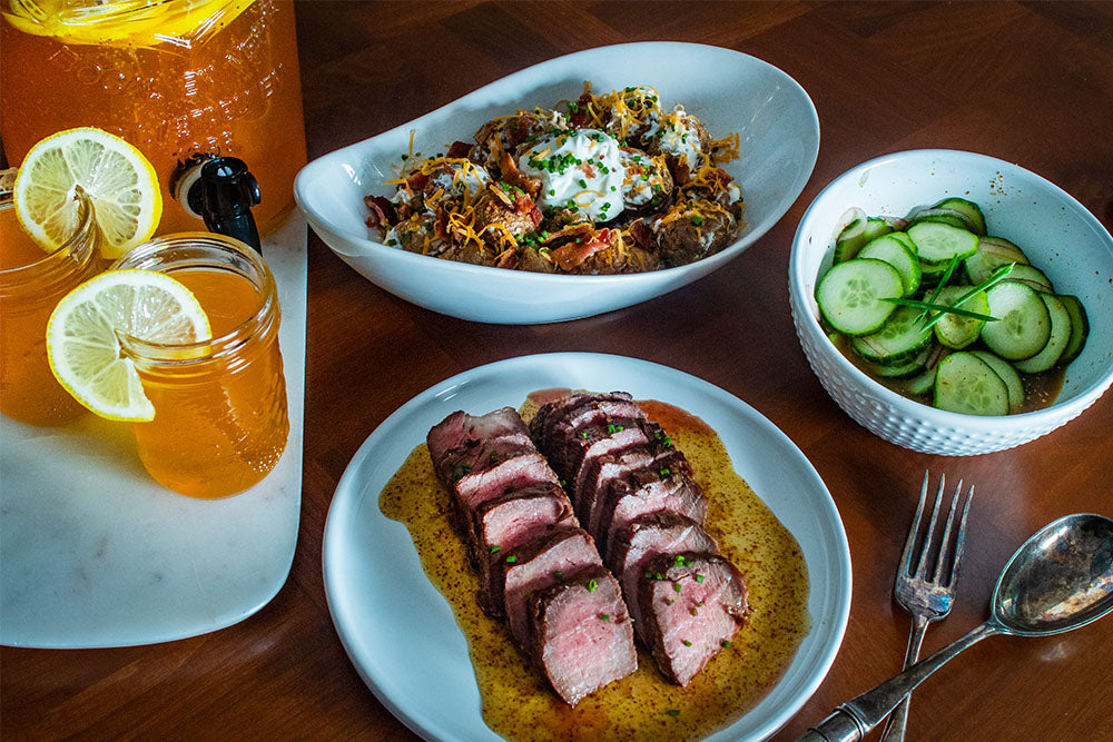 Pork Presa Steak Feast | The Meatery