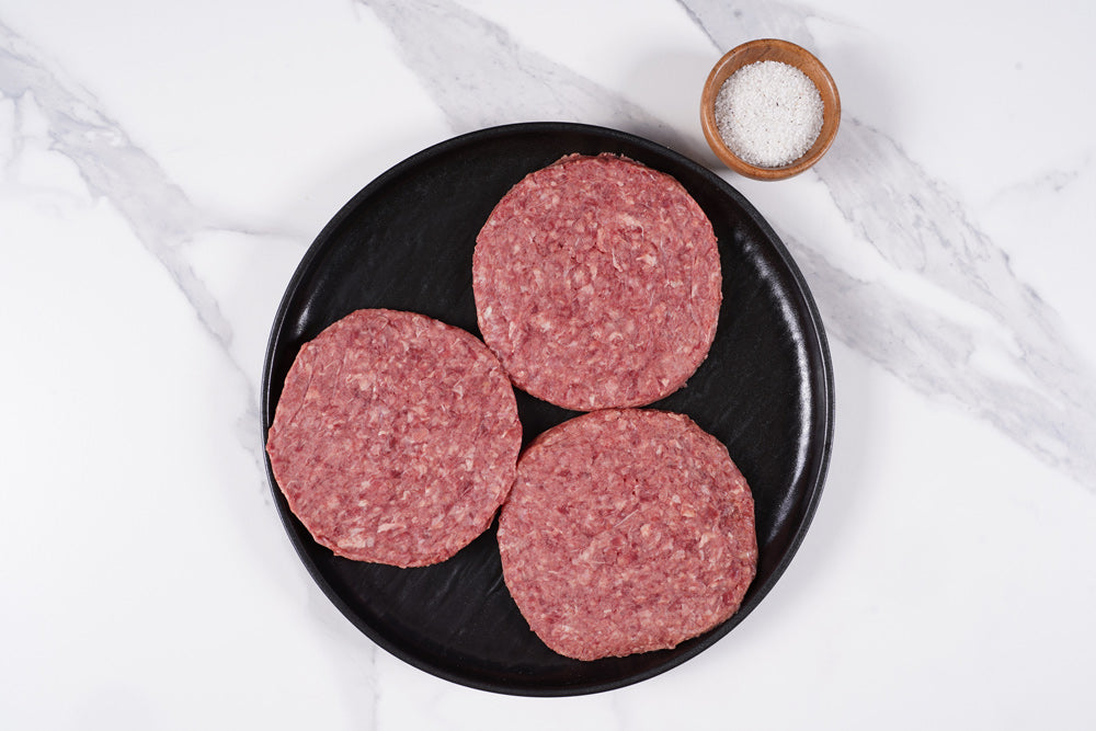 USDA Prime | Bone Marrow Infused Hamburger Patties | The Meatery